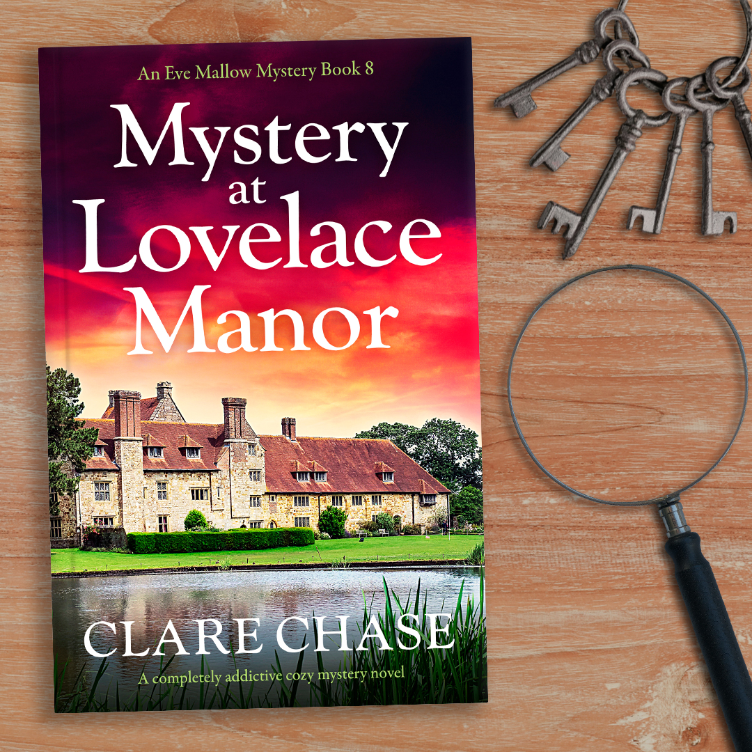 Eve Mallow is back! Mystery at Lovelace Manor is out today! @bookouture ...